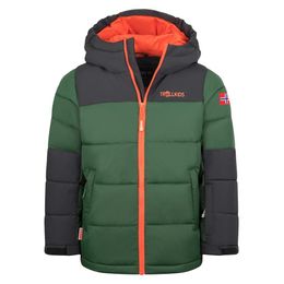 Trollkids Winterjacke "Narvik" in Gr&uuml;n - 41% | Gr&ouml;&szlig;e 152 | Kinderjacken
