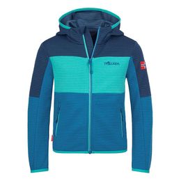 Trollkids Fleecejacke "Sogndal" in Blau - 33% | Gr&ouml;&szlig;e 152 | Kids-fleecejacken-fleecepullover