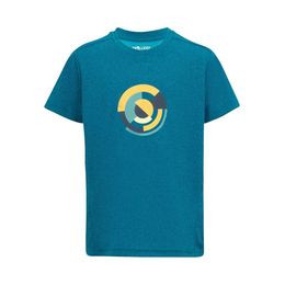 Trollkids Funktionsshirt "Sognefjord T" in Blau - 42% | Gr&ouml;&szlig;e 140 | Kinder-oberteile