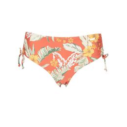 Sunseeker Bikini-Hose in Orange/ Creme/ Gr&uuml;n - 51% | Gr&ouml;&szlig;e 42 | Damen-bademode
