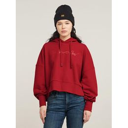 G-Star Raw G-Star Hoodie in Rot - 50% | Gr&ouml;&szlig;e XL | Damen-sweatshirts-jacken