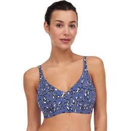 Chantelle Bikini-Oberteil in Blau - 54% | Gr&ouml;&szlig;e L | Damen-bademode