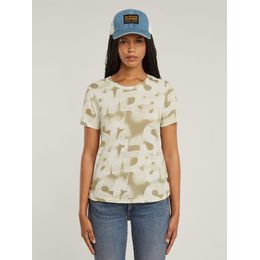 G-Star Raw G-Star Shirt in Khaki/ Creme - 32% | Gr&ouml;&szlig;e M | Damen-tops