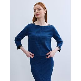 BGN Bluse in Dunkelblau - 82% | Gr&ouml;&szlig;e 38 | Damen-blusen