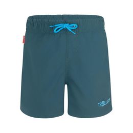 Trollkids Badeshorts "Balestrand" in T&uuml;rkis - 36% | Gr&ouml;&szlig;e 164 | Kinder-bademode