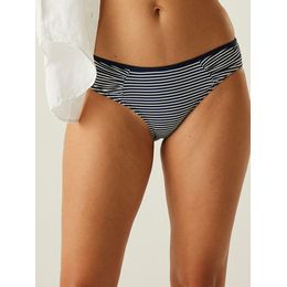 Regatta Bikini-Hose "Aceana" in Dunkelblau/ Wei&szlig; - 60% | Gr&ouml;&szlig;e 46 | Damen-bademode