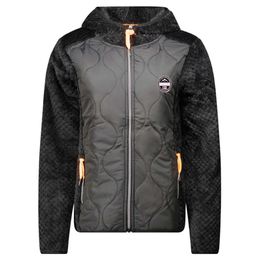 Geographical Norway Fleecejacke "Torsade" in Schwarz - 73% | Gr&ouml;&szlig;e L | Damenjacken