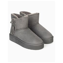 ISLAND BOOT Winterboots "Cullen" in Grau - 80% | Gr&ouml;&szlig;e 41 | Damen-stiefel
