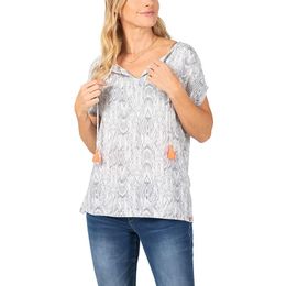 Timezone Shirt in Grau - 46% | Gr&ouml;&szlig;e S | Damen-tops