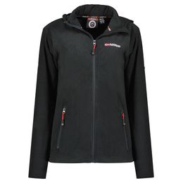 Geographical Norway Fleecejacke "Unicia" in Schwarz - 66% | Gr&ouml;&szlig;e XL | Damenjacken