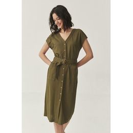 TATUUM Kleid in Khaki - 65% | Gr&ouml;&szlig;e XL | Damen-kleider