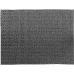 L&auml;ufer, B:66cm H:6mm L:850cm, grau, PRIMAFLOR-IDEEN IN TEXTIL, Polypropylen (PP), Flur, Teppiche, "Schmutzfangl&auml;ufer MALAGA, Made in Belgium",