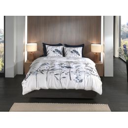 Bettw&auml;sche HECKETT & LANE, wei&szlig;, Renforc&eacute;, Obermaterial: 100% Baumwolle, Bettw&auml;sche, "Luna Bettw&auml;sche", Bettw&auml;sche aus 100% Baumwolle, hochwertige