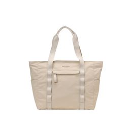 Damen Shopper "Lica", MARC O'POLO ACCESSORIEScreme, Polyamid, unifarben, Taschen, Einkaufstasche, Schultertasche mit abnehmbarem Schulterriemen