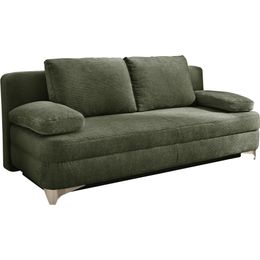 Jockenh&ouml;fer Schlafsofa, B:202cm T:99cmgr&uuml;n 578, 23, JOCKENH&Ouml;FER GRUPPE, Korpus: 100% Polyester;Kissen: 100% Polyester, Jugendzimmer, Sofas, "Noah", mit