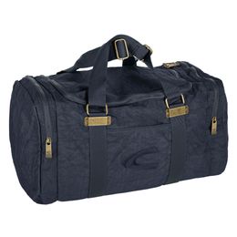 Camel Active Damen Weekender "Journey"blau, Nylon, aufgeraut, bestickt, clean, unifarben, Taschen, Unisex Reisetasche mit vielen Funktionen und
