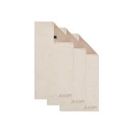 JOOP! Handtuch JOOP, B:50cm, beige, Obermaterial: 100% Baumwolle CO., Handt&uuml;cher, "Handtuch Classic / Infinity / Signature 3er Pack"