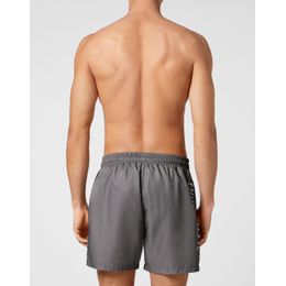 Plein Sport Herren Badehose "Badehose"10, grau, Gr. XL, Obermaterial: 100% Polyester, Badehosen