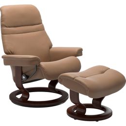Relaxsessel stressless, B:75cm H:100cm T:73cm, braun, Leder BATICK: BATICK ist ein leicht korrigiertes, durchgef&auml;rbtes und genarbtes M&ouml;belleder, bei