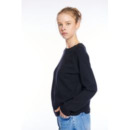 Haily's HAILY&rsquo;S Damen Strickpullover "LS V SK As44ra"schwarz solid, Gr. XL, Strick, Obermaterial: 50% Viskose, 27% Nylon, 23% Polyester, Pullover