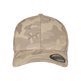 Flexfit Flex Cap "Flexfit Unisex Flexfit Light Camo"schwarzbeigecamo, Gr. S, 98% Baumwolle, 2% Elasthan, Caps