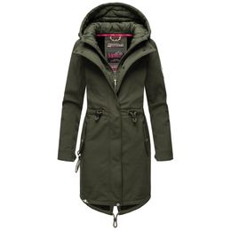 Marikoo Damen Softshelljacke "Mountain Presanella", gr&uuml;n, Gr. XXL, Obermaterial: 95% Polyester, 5% Elasthan; Futter: 100% Polyester; Wattierung: 100%