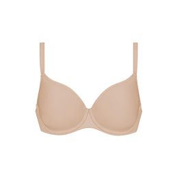 Mey Damen B&uuml;gel-BH "Joan", Gr. 80, beige, Single Jersey, Obermaterial: 77% Polyamid, 23% Elasthan, BHs, Full-Cup, Ziertr&auml;ger verstellbar