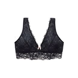 Damen Soft-BH, NUANCE BY LASCANA, Gr. 70, schwarz, Microtouch, Obermaterial: 86% Polyamid, 14% Elasthan, BHs, in langer Form, ohne B&uuml;gel, sexy Dessous