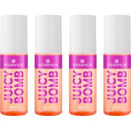 Essence Damen K&ouml;rperspray "JUICY BOMB PARTY body mist 01", transparent, Parf&uuml;ms, Reisefreundliches Flakon, h&auml;lt den ganzen Tag, riecht