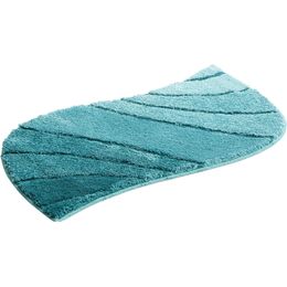 Badematte OTTO HOME, H:20mm, blau, Polyester, Badematten, "Josie, Badvorleger, Badezimmer Teppich", Badteppich, Badematten, rechteckig, rund & als
