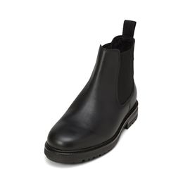 Marc O'Polo MARC O'POLO Herren Chelseaboots "aus edlem Rindleder", Gr. 44schwarz, Obermaterial: 100% Leder (Rind), Schuhe