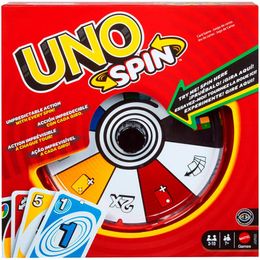Mattel GAMES Kinder Spiel "UNO Spin", bunt, Spiele