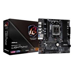 Asrock Mainboard "B650M PG Lightning", B:26,4cm H:6,3cm T:28cmohne farbbezeichnung, Mainboards