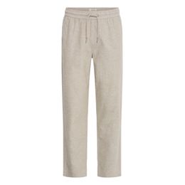 Blend Herren Leinenhose "Leinenhose BHAban Linen Mix"crockery, Gr. S, Obermaterial: 70% Baumwolle CO. 30% Leinen LI., Hosen
