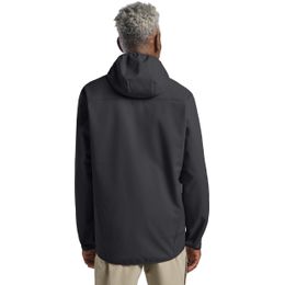 Jack Wolfskin Herren Softshelljacke "BORNBERG HOODY M", grau, Gr. S, Obermaterial: 100% Polyester, Jacken