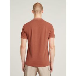 G-Star Raw G-STAR Herren Poloshirt "Dunda Overdyed Slim Poloshirt", braun, Gr. XS, Obermaterial: 95% Baumwolle, 5% Elasthan, Shirts