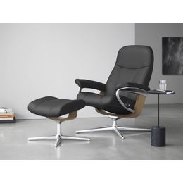 Relaxsessel stressless, B:91cm H:102cm T:79cm, grau, Leder PALOMA: PALOMA ist ein durchgef&auml;rbtes Semianilin-M&ouml;belleder mit nat&uuml;rlicher Narbung.,