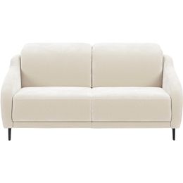 Sit & More 3-Sitzer SIT & MORE, B:192cm H:93cm T:104cm, beige, 100% Polyester, Sofas, "Blues", wahlweise mit Klapptisch und USB