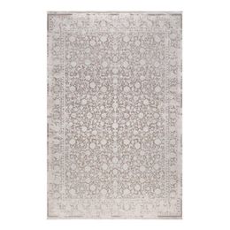 Teppich Esprit "Florida", beige (wei&szlig;), B:133cm H:7mm L:200cm, Viskose, Teppiche, Teppich, Kurzflorteppich, gewebt, Vintage, retro, edel, orientalisch