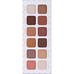 LUVIA COSMETICS Damen Lidschatten-Palette "Karmaflage", gold, Augen-Kosmetika, Matt und schimmernd, hochpigmentiert, m&uuml;heloses Verblenden.