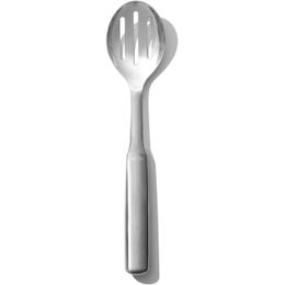 OXO STEEL Schauml&ouml;ffel, L: 18cm, silber, Kochl&ouml;ffel, zum Servieren, Edelstahl