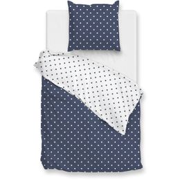 Bettw&auml;sche ZO HOMEblau, Renforc&eacute;, Obermaterial: 100% Baumwolle, Bettw&auml;sche, "Zohome Bettw&auml;sche Baumwolle Punta-di-Cotone", Bettw&auml;sche aus 100%