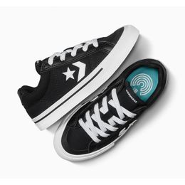 Converse M&auml;dchen Sneaker "Converse SPORT CASUAL EASY-ON", Gr. 34schwarz, wei&szlig;, schwarz, Textil, Schuhe