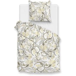 Bettw&auml;sche ZO HOMEnatural, Flanell, Obermaterial: 100% Baumwolle, Bettw&auml;sche, "Zohome Bettw&auml;sche Baumwolle Flanell Amaury", Bettw&auml;sche aus 100%