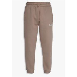 DROPSIZE Herren Jogginghose "Dropsize EMBO V2 JOGGER"silber mink, Gr. S, 70% Baumwolle, 30% Polyester, Hosen