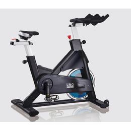 UNO Fitness U.N.O. FITNESS Speedbike "IC 500", ohne Unterlegmatteschwarz, Heimtrainer, SPD-Klick und K&auml;fig Pedal kombiniert
