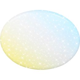LED Deckenleuchte "VERB 3874016"wei&szlig;, Briloner Leuchten, Wohnzimmer, Leuchten