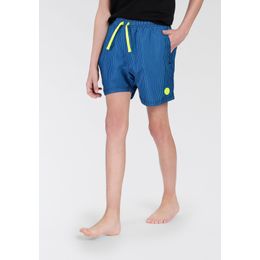 CMP Kinder Badehose, blau, Gr. 104, Obermaterial: 100% Polyester, Badehosen, f&uuml;r Kinder, schnell trocknendes Material, sportlicher Stil