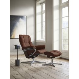 Relaxsessel stressless, B:79cm H:102cm T:73cm, braun, Leder PALOMA: PALOMA ist ein durchgef&auml;rbtes Semianilin-M&ouml;belleder mit nat&uuml;rlicher Narbung.,