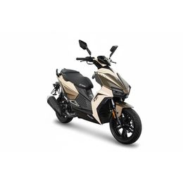 Gt Union Motorroller "Matador A7, 50 ccm, 45 km/h", ohne Topcase, 45 km/hcoffee, schwarz, Motorroller